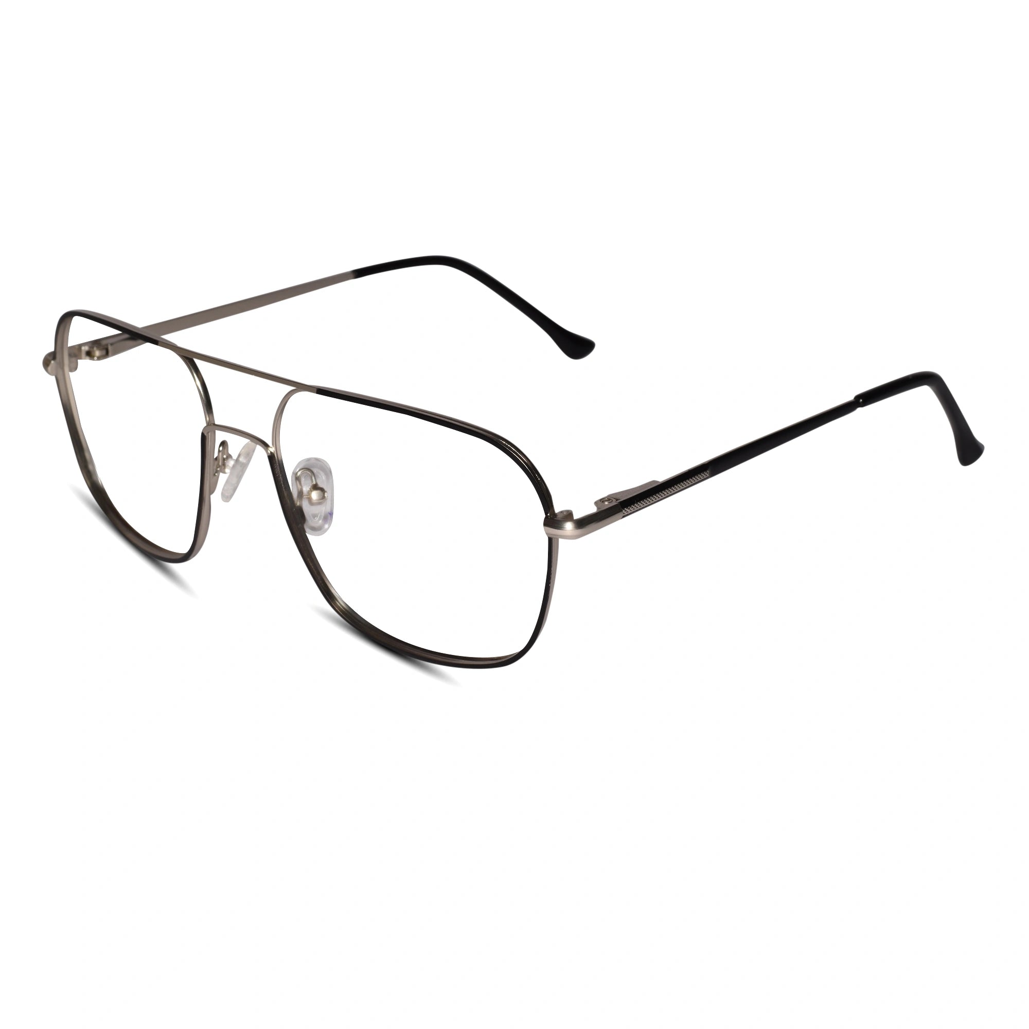 Black Aviator Eyeglasses & Computer Glasses For Men – LensKandy