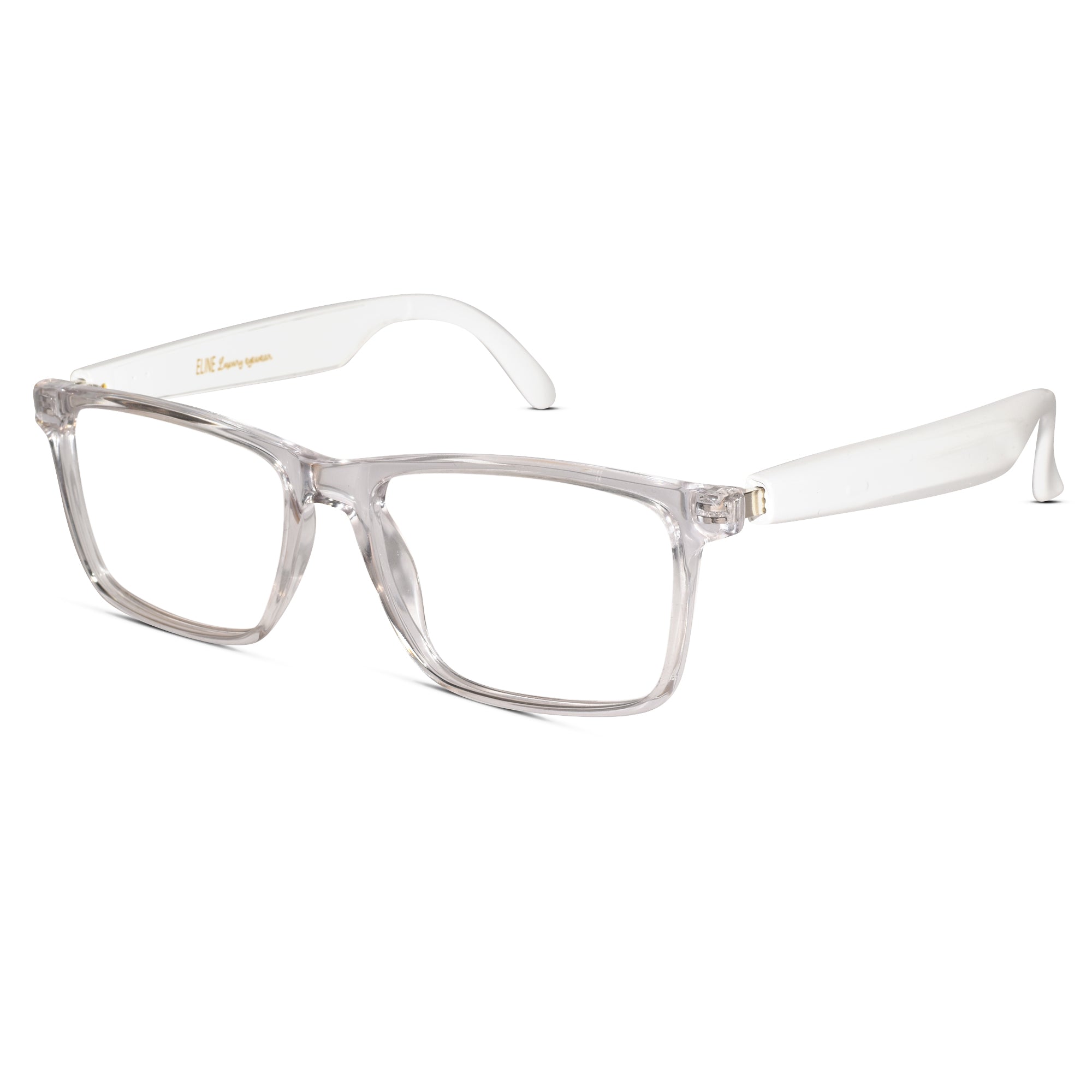 Smart Transparent Rectangular Eyeglasses For Men & Women – LensKandy